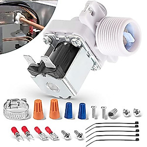 Replacement for Hoshizaki 3U0111-01 Water Valve, 120V, 60HZ, w/Mounting Nuts, J248-030