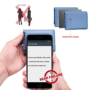 Mini Wallet for Women, Unisex Anti-Credit Card Fraud Folding Mini Wallet, Women's Foldable Short Wallet (Brown)