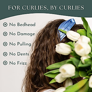 Mulberry Silk Headband for Women - Silk Satin Headbands for Women - Non Slip Hair Accessories for Washing Face and Sleeping - Gentle and Easy Fashion Headbands for Thick and Curly Hair (Onyx Black)