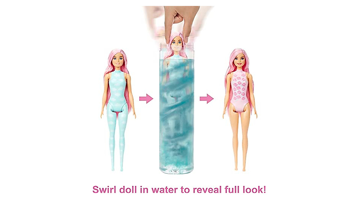 Unveil 25 Surprises with Barbie Color Reveal Doll
