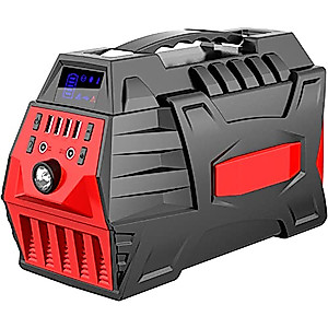 500W Portable Power Bank / Station, 296Wh Outdoor Solar Generator Backup Battery Pack with 110V/500W AC Outlet for Home Use, Emergency Outage, Camping Travel, RV Trip