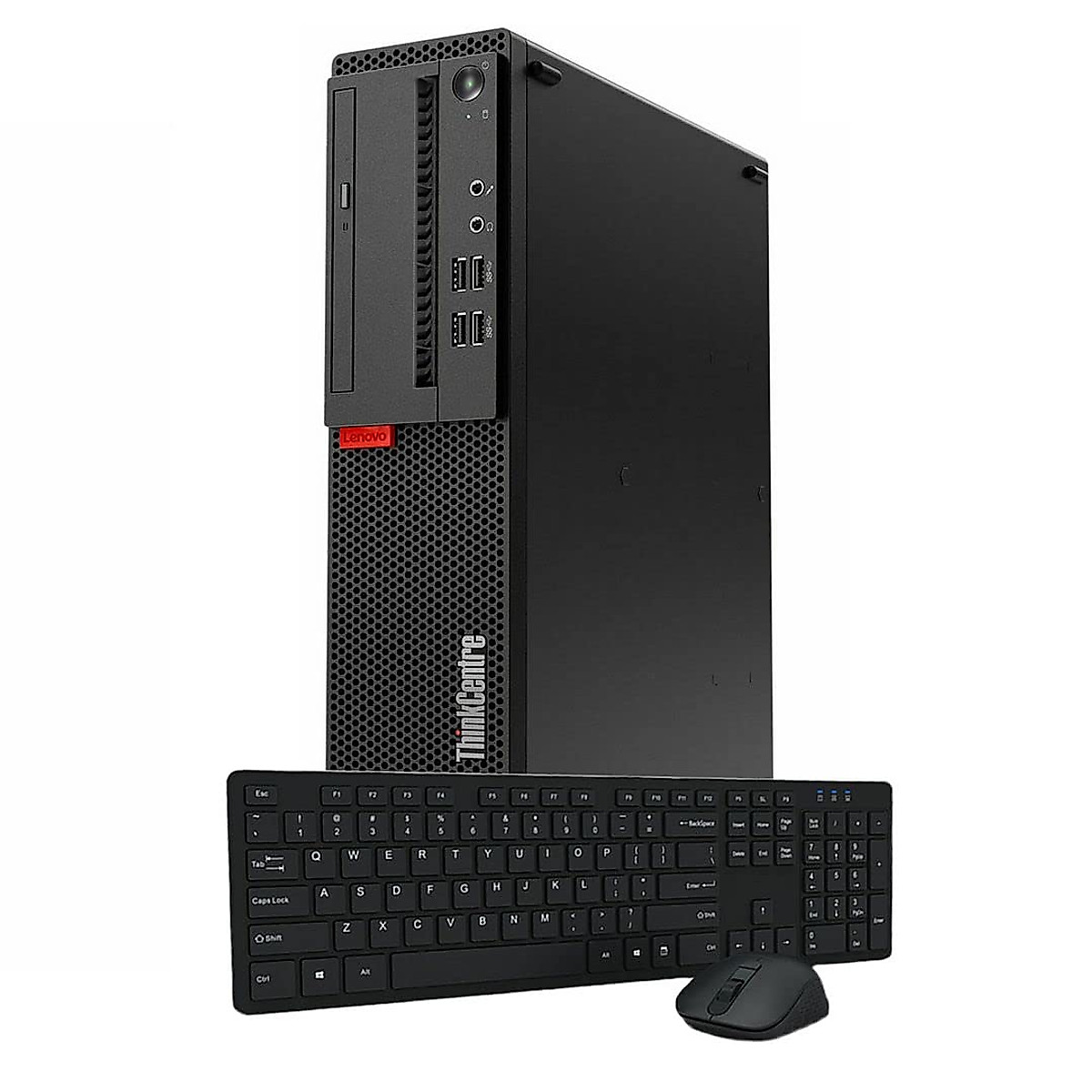 Lenovo Desktop ThinkCentre M710S SFF Computer PC, Intel i7-7700 up to 4.2GHz, 16GB RAM, 512GB NVMe SSD, 2TB Hard Drive, DVDRW, Windows 10 Pro (Renewed)