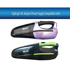 UpBright 24V AC Adapter Compatible with Shark XA780N SV780 N SV780N SV760WM 14 SV760 XB780N 18V DC Vacuum ZD6W240026US Y06FE-240 0300U Y06FE 240 0260U KA12D240020035U KU2B-240-0200D AD-2425-UL Charger