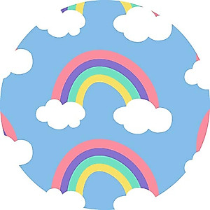 Welly Bandages | Adhesive Flexible Fabric Bravery Badges | Assorted Shapes for Minor Cuts, Scrapes, and Wounds | Colorful and Fun First Aid Tin | Unicorn Patterns - 48 Count