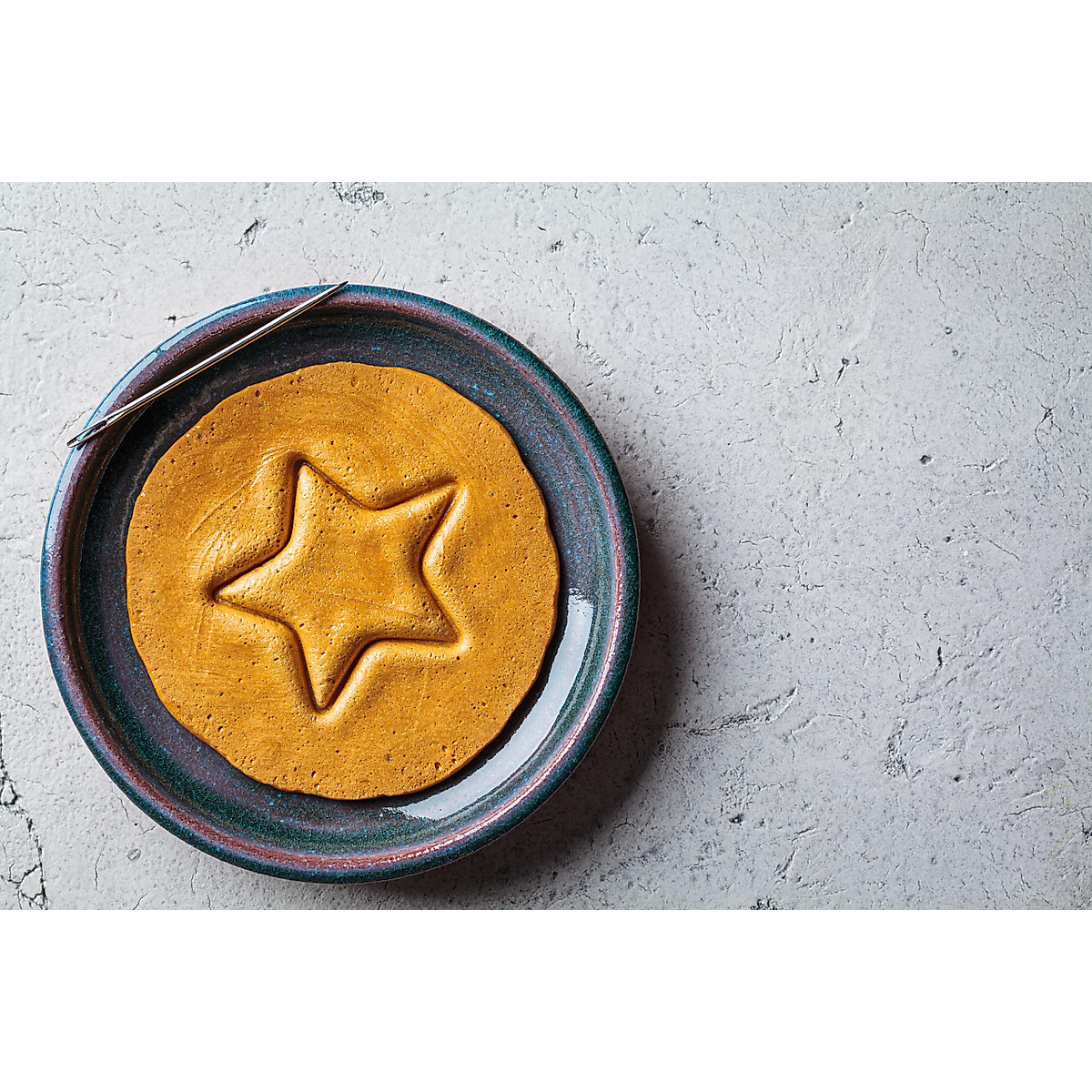 Korean Dalgona Sugar Candy Making Tools Set Kit 9 pcs in 1 set, Mold, Press Stainless Steel Design in Korea. Korean Squid Traditional Game,