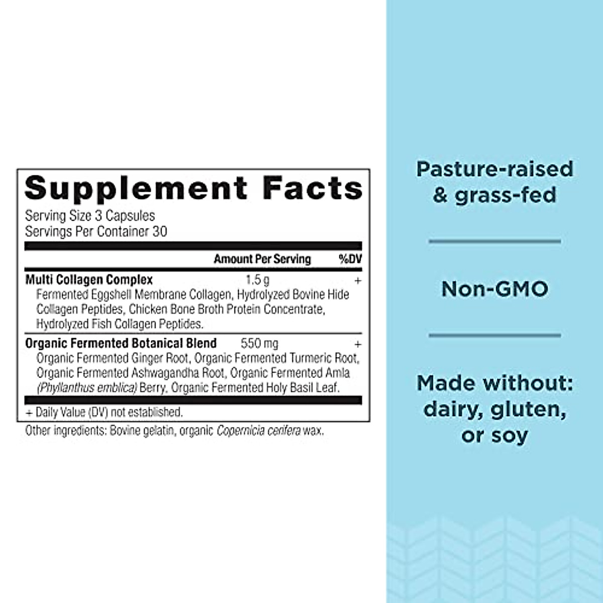 Ancient Nutrition Collagen Peptides Pills, Hydrolyzed Multi Collagen Supplement, Types I, II, II, V & X, Supports Healthy Skin and Nails, Gut Health and Joints, 90 Capsules