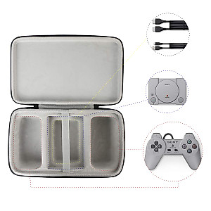 khanka Hard Travel Case Replacement for Sony PlayStation Classic Console,Case Only