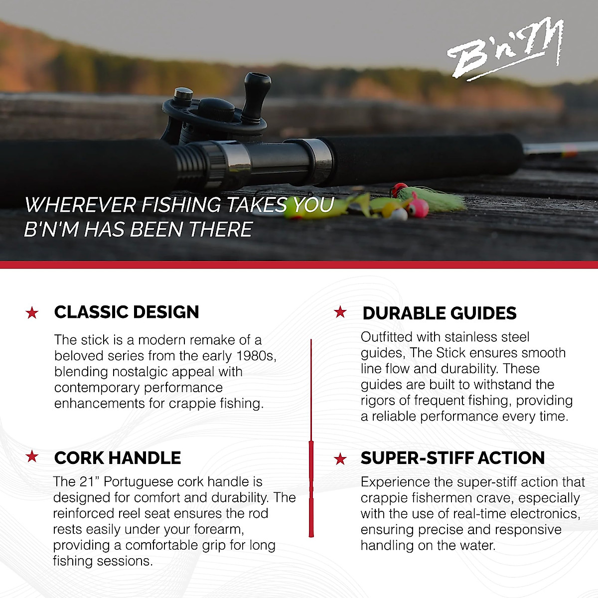 The Super Stick Jig Pole 13ft/2pc