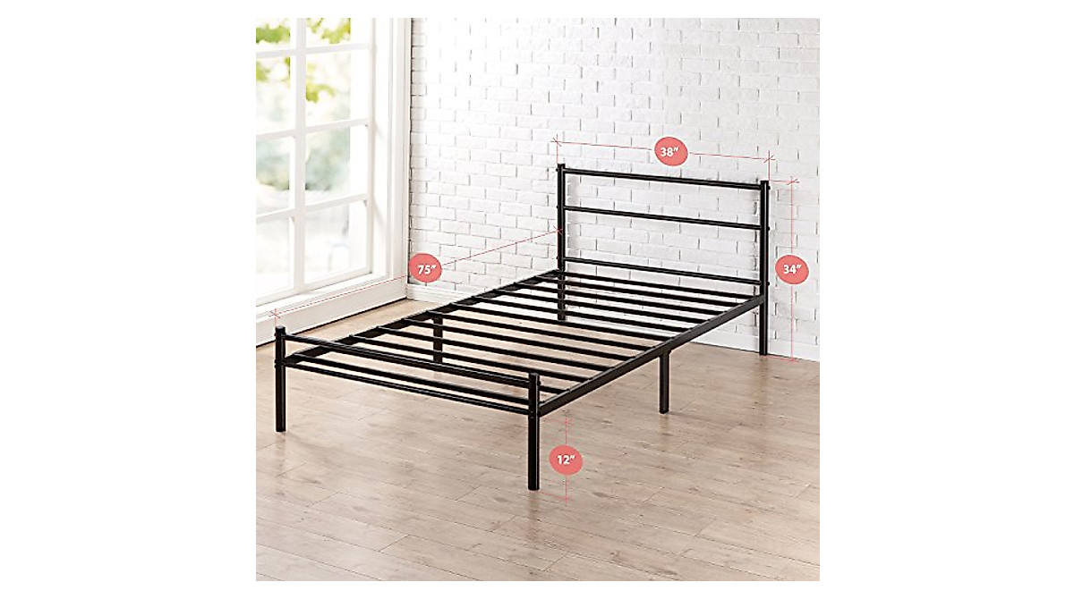 Zinus Geraldine 12" Metal Platform Bed Frame - Twin