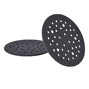5 inch 44 Holes Premium Hook and Loop Pad Saver for Random Orbital Sanders Pads notably extends The Backing pad´s Lifetime,Multi Hole Pad Protector-20444,20353,20290