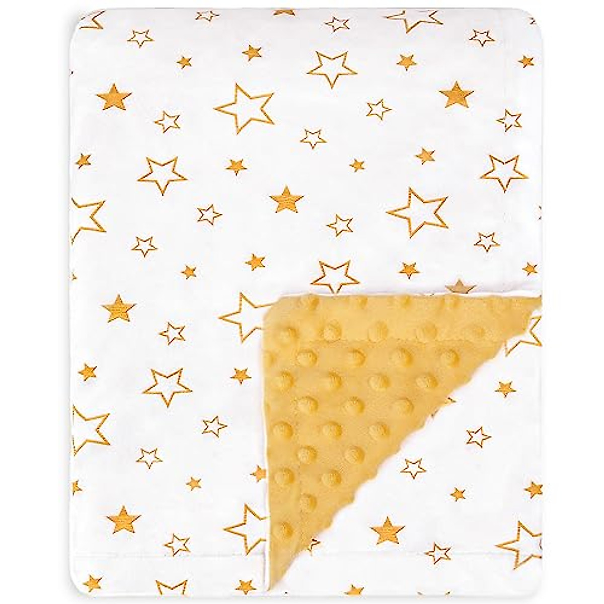 BORITAR Baby Security Blanket+Baby Blanket Soft Baby Lovey Unisex Lovey Baby Gifts for Newborn Boys and Girls Baby Snuggle Toy Baby Bee Stuffed Animal