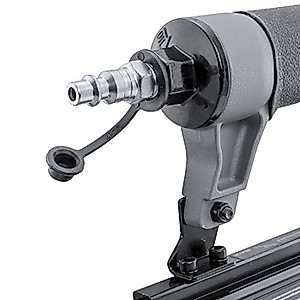 NuMax SBR50 Pneumatic 18-Gauge 2" Brad Nailer Ergonomic and Lightweight Straight Brad Gun with Reload Indicator for Moulding, Baseboard, Trim, Doors, and Handrails