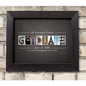College Graduation gift, Personalized gift for Graduates, Graduation Party Décor, Grad gift for him, Grad gift for her