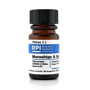 RPI M10500-1.0 Murashige & Skoog MS Medium with Gamborg's B5 Vitamins, 4.4 Grams of Powder, Makes 1 Liter of Solution