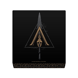 Head Case Designs Officially Licensed Assassin's Creed Crest & Broken Spear Odyssey Artwork Vinyl Sticker Gaming Skin Decal Cover Compatible With Sony PlayStation 4 PS4 Pro Console