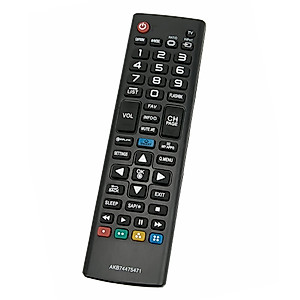 AKB74475471 Replaced Remote Applicable for LG TV 50LF6090 55LF6090 60LF6090 AD1080