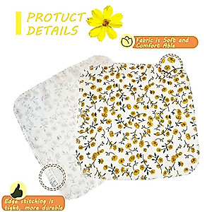 SUJUDE Reusable Paper Towels Swedish Dish Washable - 24 Pack Cotton Pulp Reusable Napkins Alternative Eco Friendly Thick and Strong Cloth Paper Towels Roll for Kitchen Paperless Dishcloths Replacement