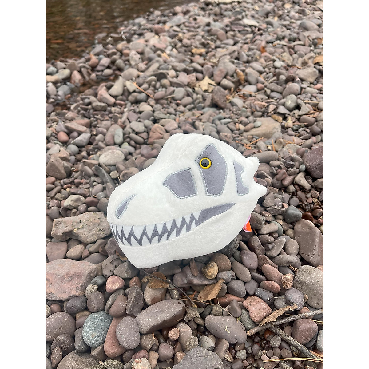 Fuzzy Fossils T rex Stuffed Animal, T rex Plush, Dinosaur Stuffed Animal, Stuffed Dinosaur Plush, Tyrannosaurus Rex Toy, Trex Dinosaur Toy, Dinosaur Skull Decor, Dinosaur Pillow, Paleontologist Gifts