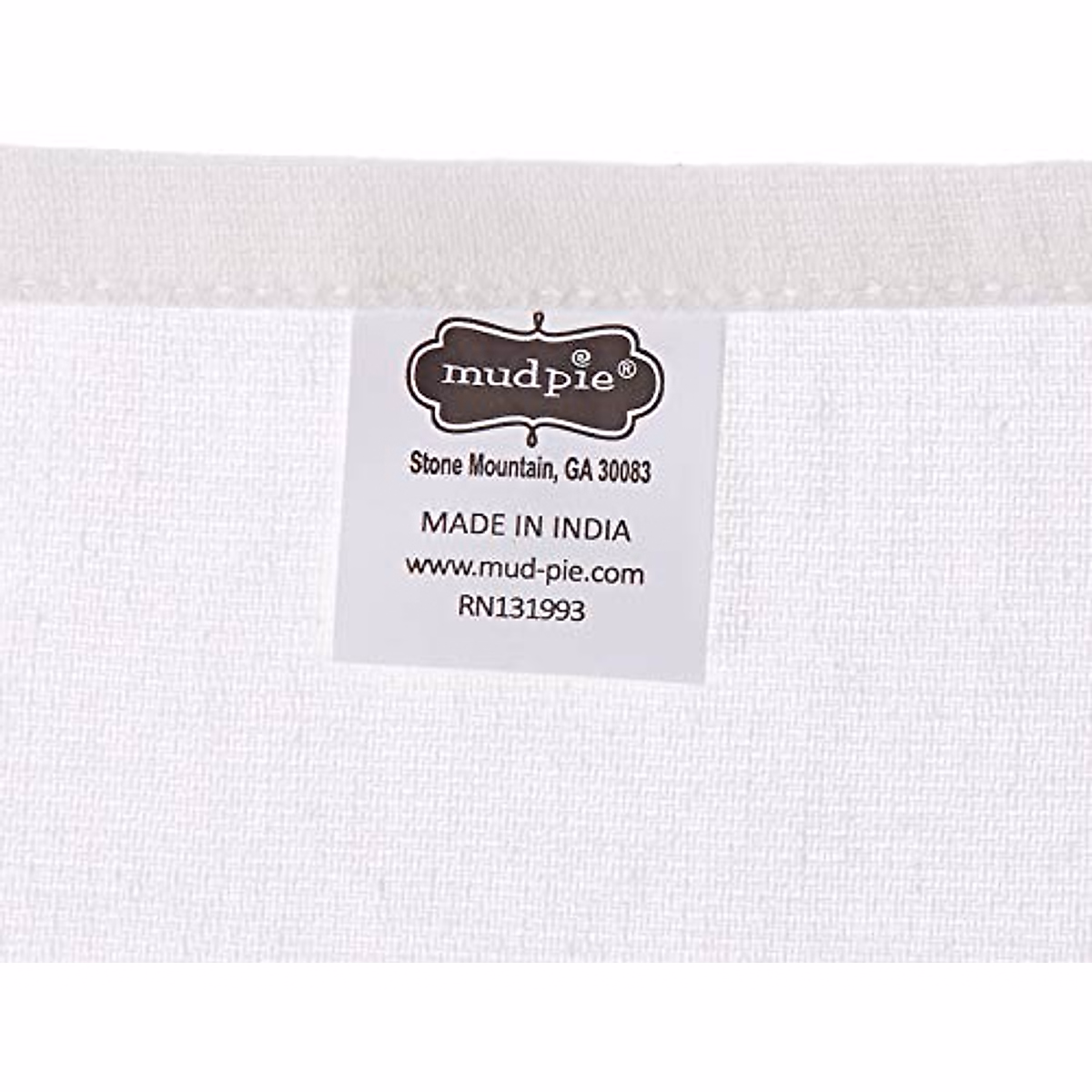Mud Pie Wine Hand (Winos) Dish Towel, White