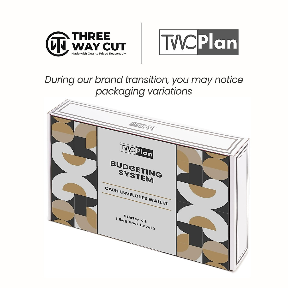 Cash Envelope Wallet All in One Budget System with 12x Tabbed Cash Envelopes , 12x Monthly Budget Cards ,1x Yearly budget planner sheet Complete Money Organizer Set for Cash RFID Blocking