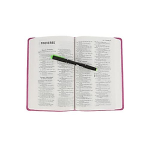 Personalized Custom Text Your Name NIV Value Thinline Bible Comfort Print Leathersoft Orchid New International Version Bible Custom Made Gift for Baptism Christenings Birthdays Celebrations