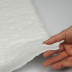 Lynn Manufacturing Replacement Quadrafire Universal Cut to Size Blanket 1'' Thick Baffle Blanket, 832-3401, SRV7038-117, 2351E