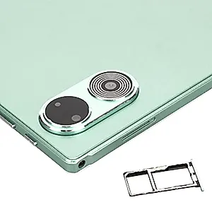 10.1 Inch Tablet 2.4G 5G WiFi 8GB RAM 128GB ROM Octa Core US Plug 100-240V 4G LTE Tablet for Office for Learning (Green)