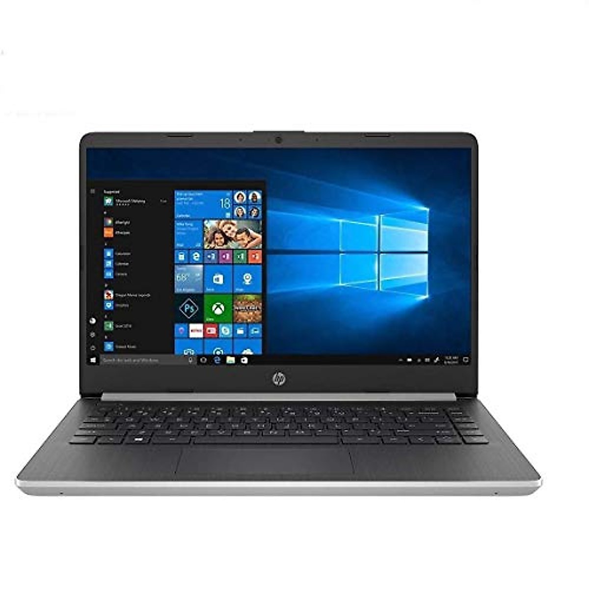 2020 HP 14 Laptop Computer/ 14" IPS WLED-Backlit FHD/ 10th Gen Intel Core i5-1035G4 Up to 3.7GHz/ 8GB DDR4 RAM/ 512GB SSD/ 802.11AC WiFi/ Bluetooth 5.0/ HDMI/ Windows 10/ Silver