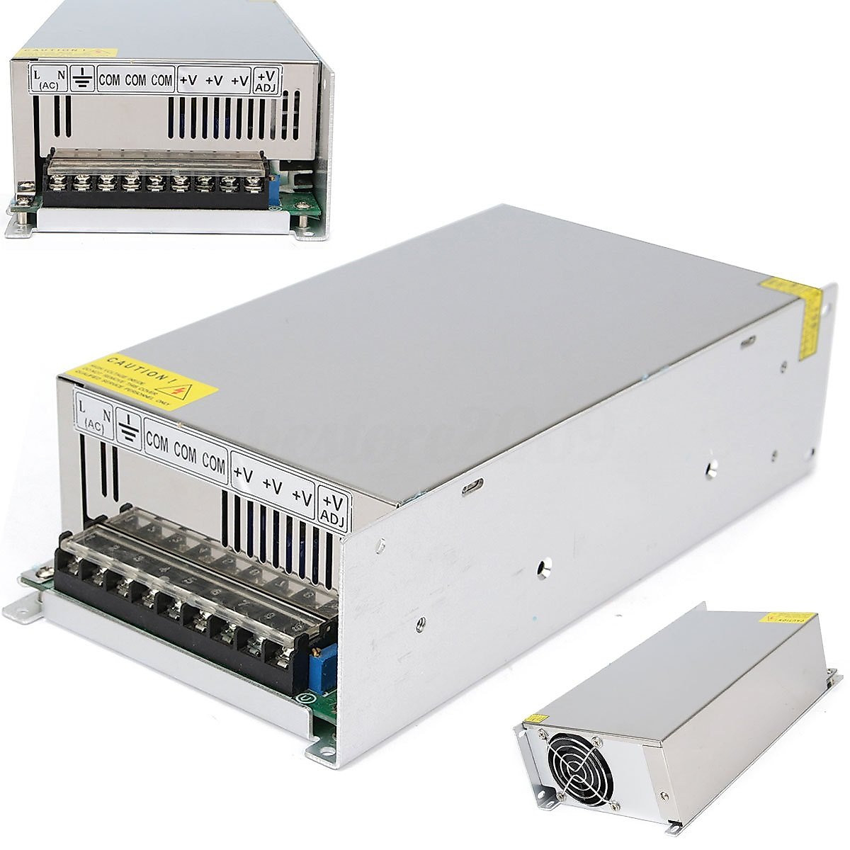 36V 27.8A 1000W Universal Regulated Power Supply Driver for CCTV Camera LED Strip AC 100-140V Input to DC 36V Temperature controled Fan