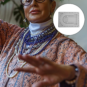 MILISTEN 2pcs Bead Board, Necklace Beading Jewelry Organizer Tray for Creating Bracelets, Necklaces and Other Jewelry