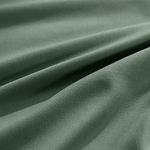 Aormenzy Microfiber Pillow Cases - Standard Size Set of 4-1800 Thread Count Ultra Soft Green Pillowcases - Wrinkle Resistant Pillow Covers with Envelope Closure - 20" x 26"