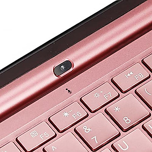 Micro Edge Laptop, 128GB SSD Aluminum Alloy Backlit Keyboard Digital Touchpad Ultra Thin Laptop IPS Screen HD 8G RAM for School (US Plug)