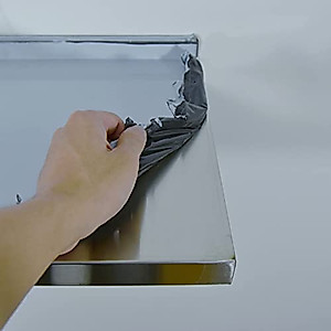 TAIMIKO Stainless Steel Wall Shelf-Commercial Rack Shelves for Restaurant,Kitchen,Home,Bar and Hotel (39.37" x 11.81")