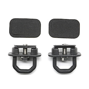 DAMAI Car Bumper Tie Down Hook Anchors Replacement For Chevy Silverado 2007-2020 / Colorado 2015-2020, For GMC Sierra 2007-2020 / Canyon 2015-2020