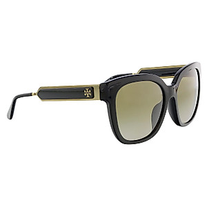 Tory Burch TY7161U Women's Sunglasses Black/Smoke Gradient 56
