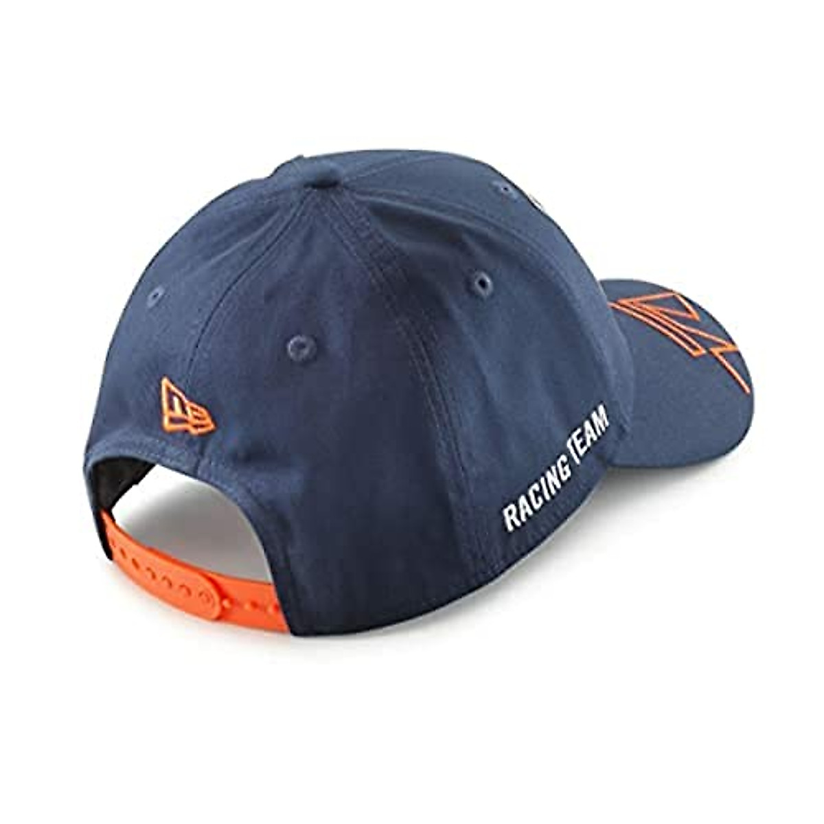 KTM Exclusive Red Bull Replica Team Curved Snapback Cap by New Era Blue