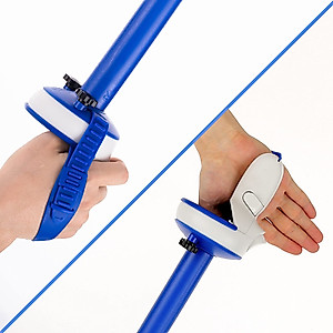 Hoolalas Dual Handles Grips Lightsabers for Oculus Quest 2 Controller Beat Saber Games Accessories Supernatural Jedi Training VR Workout