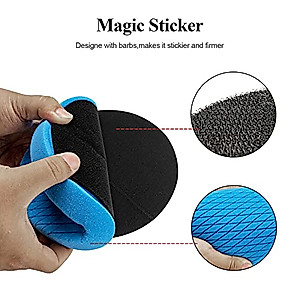 Autolock 6" Buffing Polishing Pads, 6Pcs 6.5inch 165mm Face for 6 Inch Backing Plate Compound Buffing Sponge and Woolen Pads Cutting Polishing Pad Kit for Car Buffer Polisher, Polishing and Waxing