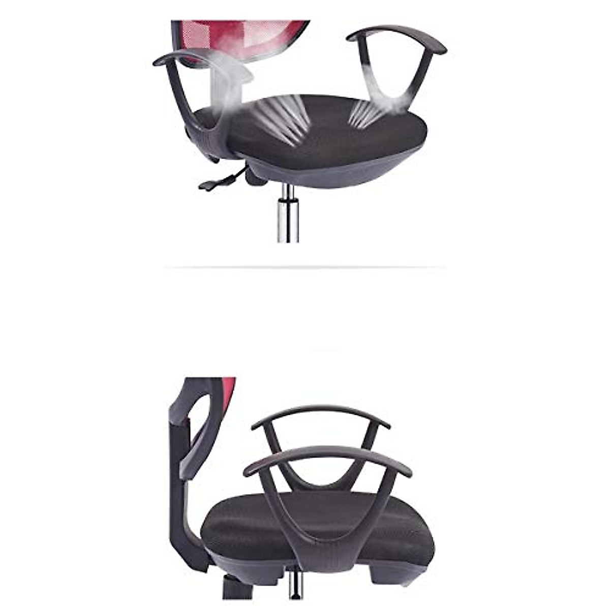 ZLBYB Executive Office Chair - High Back Office Chair with Footrest and Thick Padding - Reclining Computer Chair with Ergonomic Segmented Back