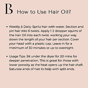 Butta by Belle Bar Onion & Garlic Ayurvedic Hair Oil