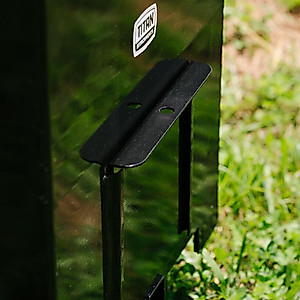 Titan Attachments 3 Point Black Ballast Box Fits Category 1 Tractor Attachment, Quick Hitch Compatible, 800lb Capacity, Tractor Ballast Box with 5.3cu.ft Volume, 2" Trailer Hitch Receiver