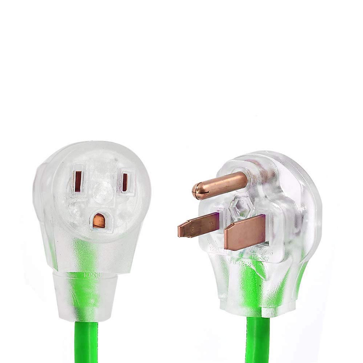 pizety Welder Extension Cord 50 ft 10,000 Watts Nema 6-50 250-Volt Welder Extension Cord 8 Gauge Lighted end 8/3 Welder Extension Cord 50 amp Plug ETL Approved Welding Extension Cord 6/50 8 AWG