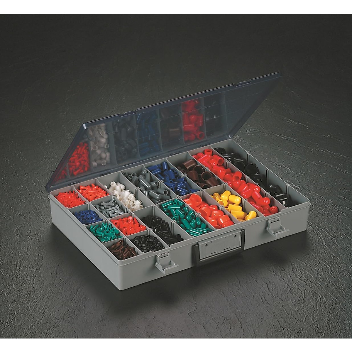 Caplugs VC-125-8 VC Series – Plastic Round Cap 1000 Pack, Black Vinyl, 0.125" W x 0.5" L Protective Closures, Thread Protectors, Dust and Moisture Seals, Masking, Plating, Color Coding (99190058)