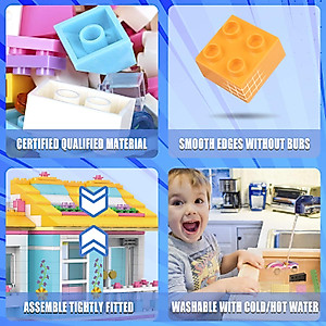 VIOSEBN Friends House Building Kit, Family Friends House Building Blocks Sets, Creative Roleplay Toy Christmas Birthday Gift for Kids Boys Girls Age 6-12 Years 1009 Pieces