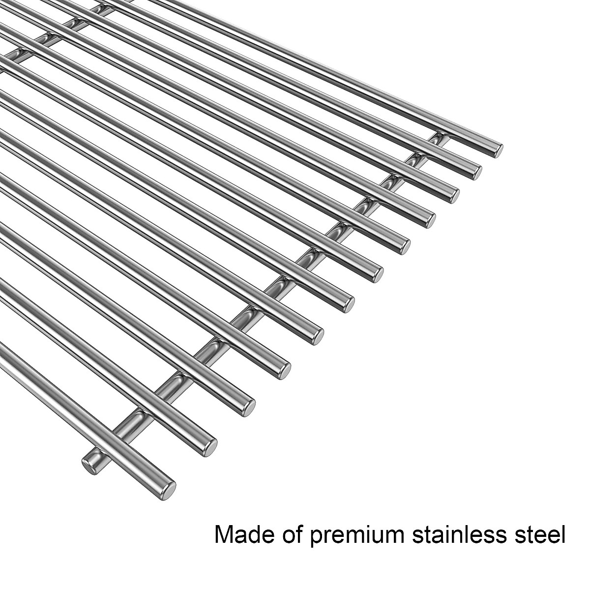 Grill Cooking Grates Replacement Parts for Charbroil Performance 4 Burner Gas Grill, 18 Inch Grill Grid for Char-broil 463376319 463376519 463375619 463376419 G470-0003-W1, G470-0002-W1,G321-0005-W1