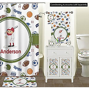 RNK Shops Sports Waste Basket - Single Sided (White) (Personalized)