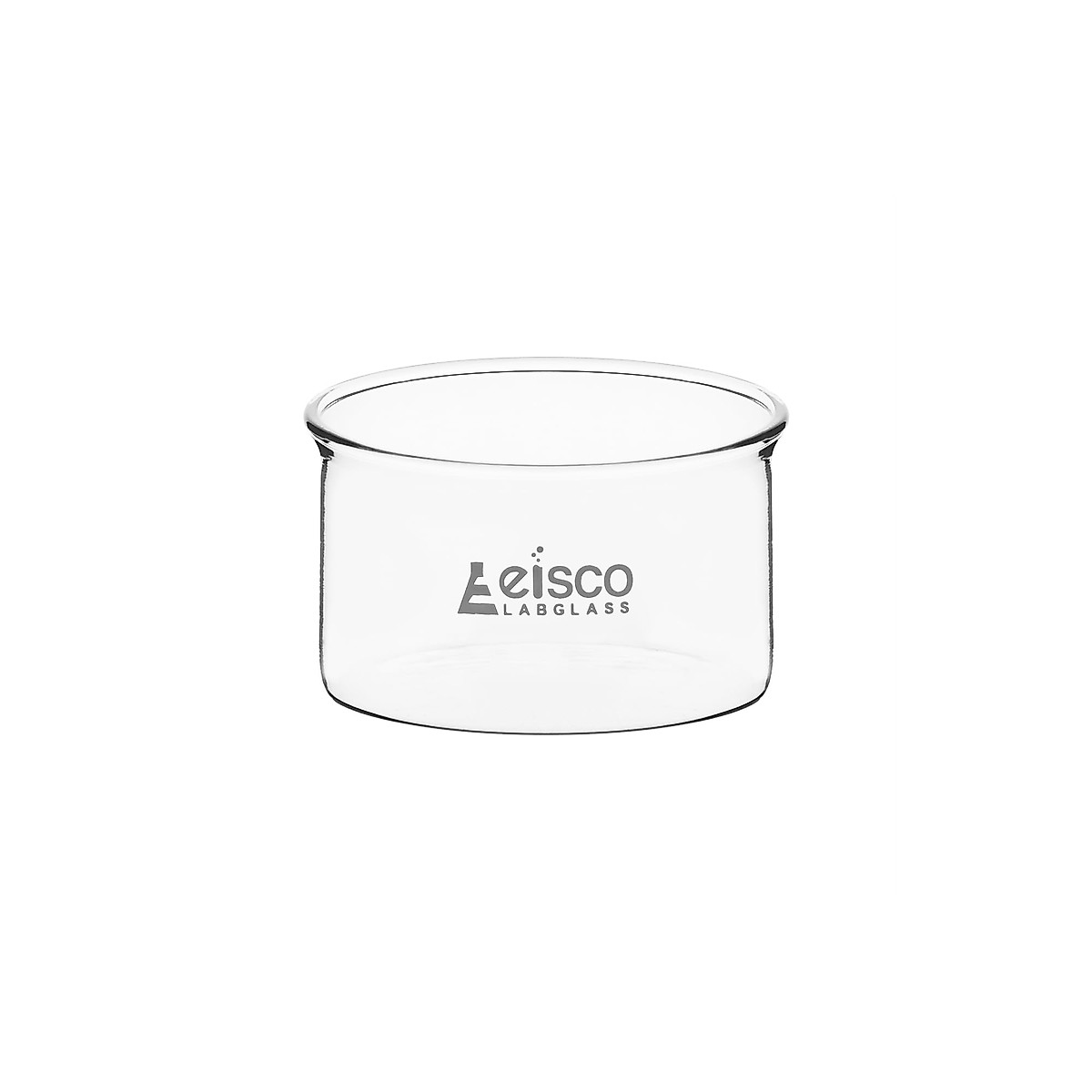 EISCO Crystallizing Dish, 20ml - Flat Bottom, No Spout - Borosilicate 3.3 Glass - Laboratory, Kitchen, Crafts