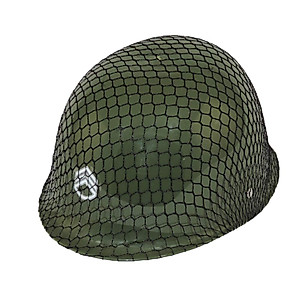 Jacobson Hat Company Childrens Green Army Helmet Costume Accessory
