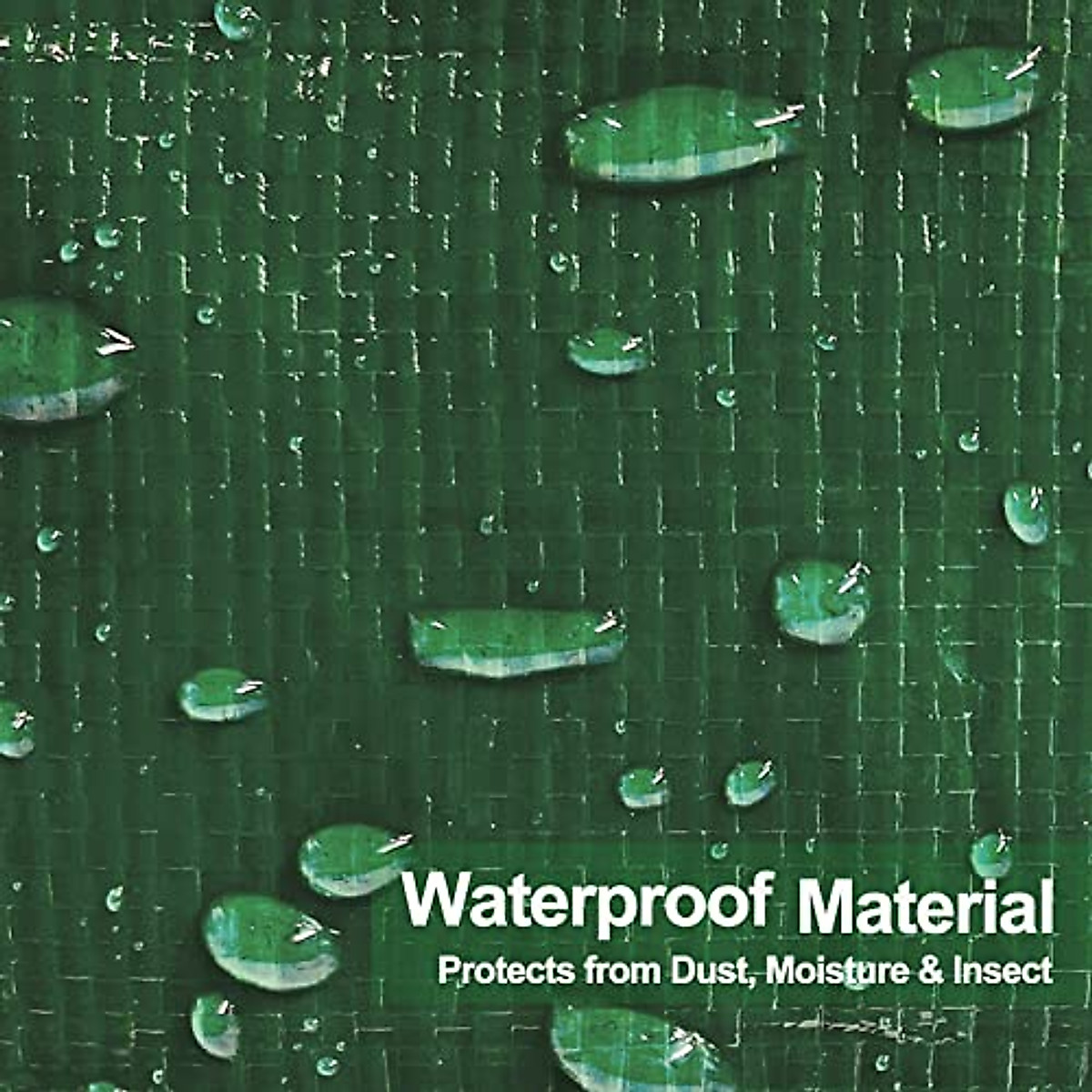 TURNMEON 2 Pack Christmas Tree Storage Bag For 7.5 Ft Disassembled Artificial Xmas Tree 50"x15"x20" Card Slot Handles Dual Zippers Waterproof Large Holiday Christmas Storage Container Tote Box (Green)