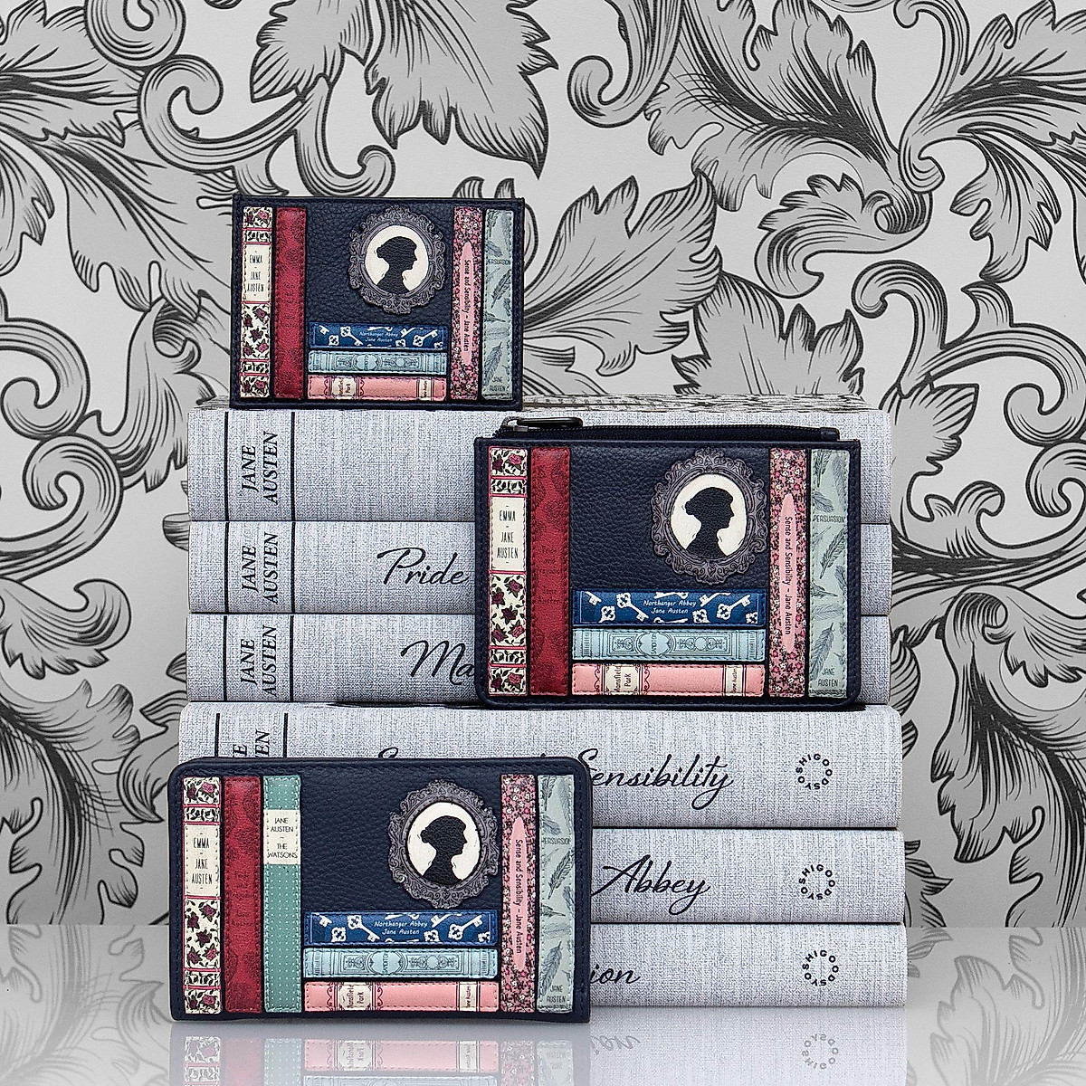 Jane Austen Leather Wallet